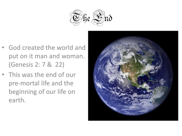 Pre-Mortal Life | PPT