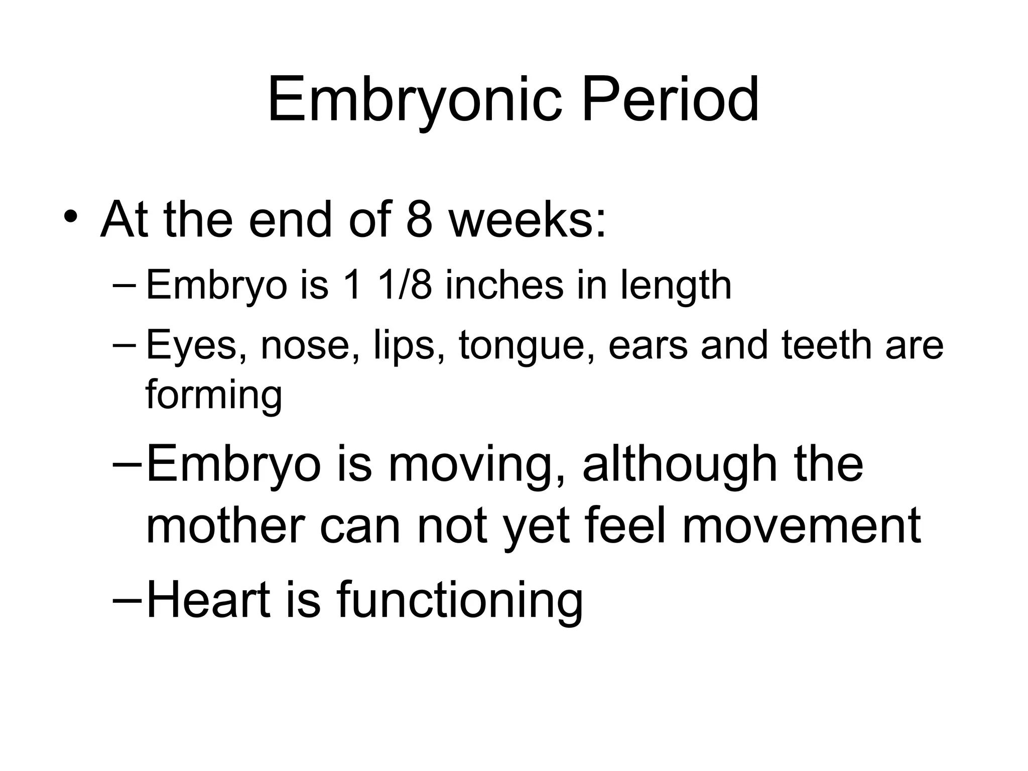 Prenatal Development | PPT
