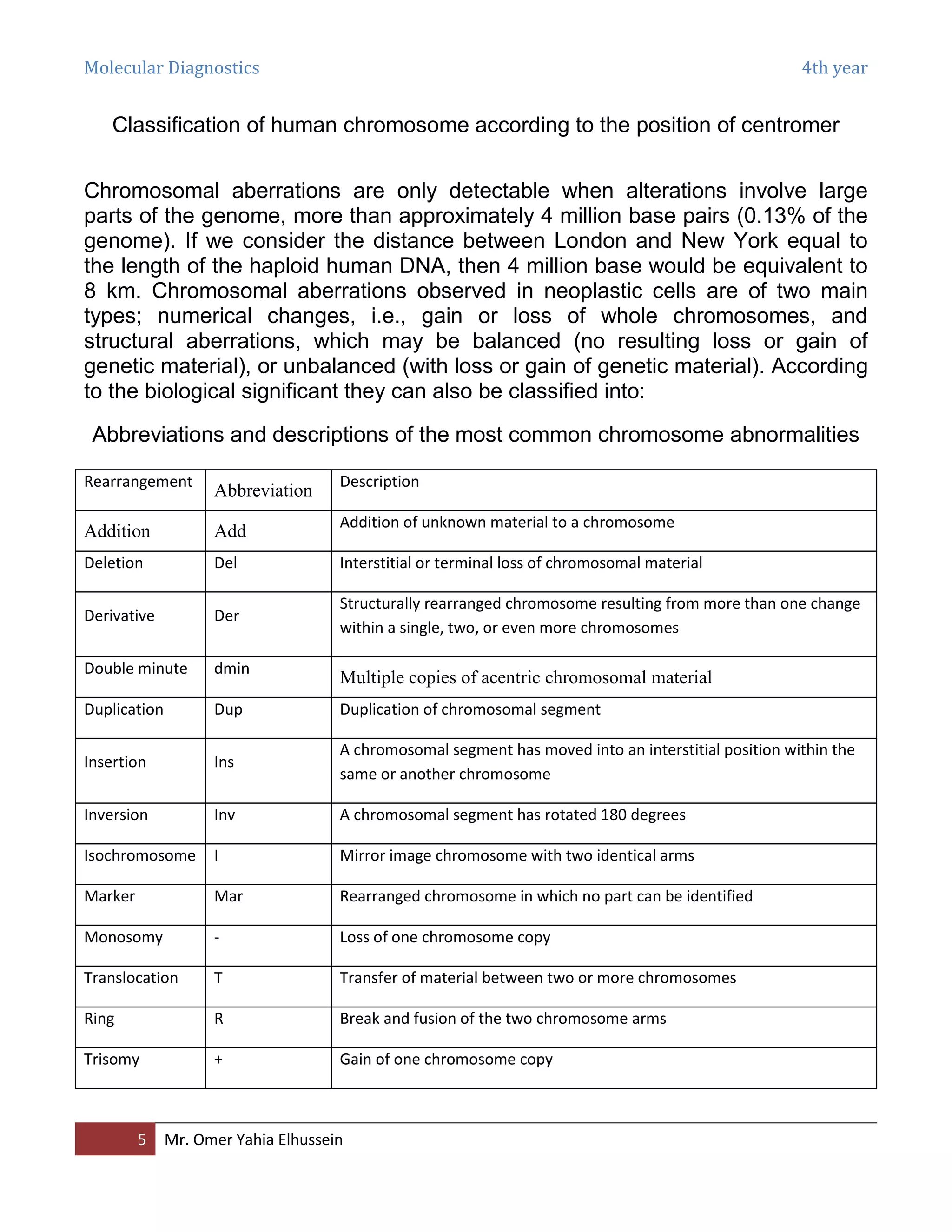 Pre natal test | PDF