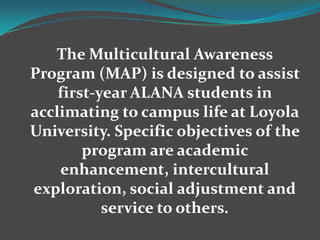 Loyola University Maryland- Pre-Orientation Presentation | PPTX