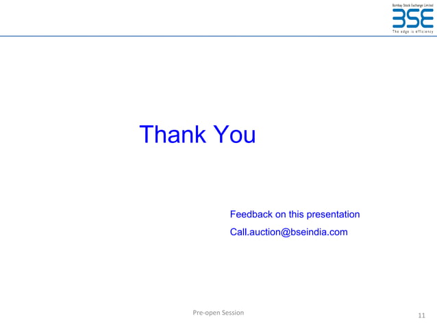 see how share price calculated in pre-opening session..MUST WATCH | PPT