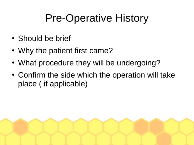 Pre operative assessment | PDF | Lung and Respiratory Health | Diseases ...