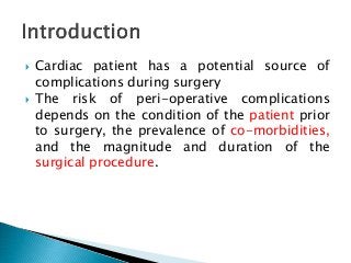 Pre operative cardiac assessment dr sadany-1 | PPTX