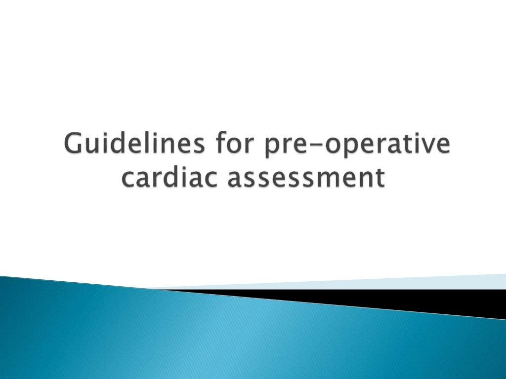 Pre operative cardiac assessment dr sadany-1 | PPTX