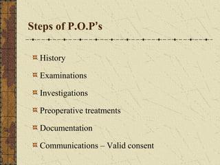 Pre operative care | PPT