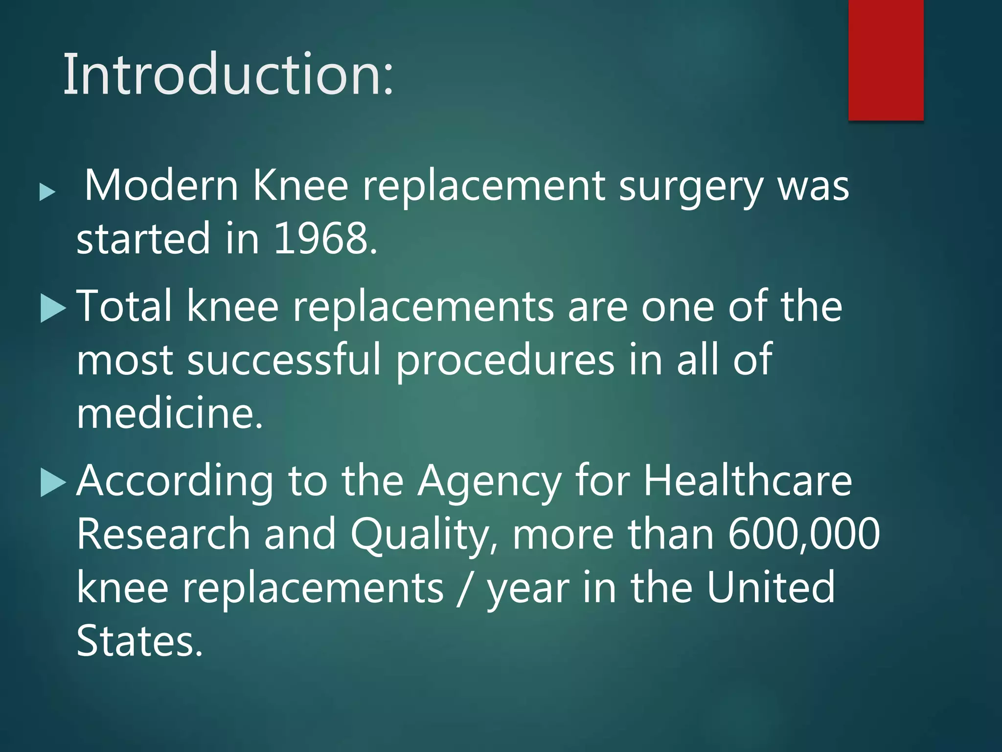 Preoperative preparation of total knee arthroplasty | PPTX