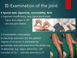 Preoperative preparation of total knee arthroplasty | PPTX
