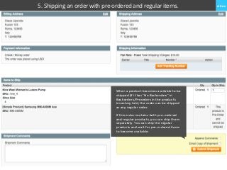 Pre-Orders User Manual | PDF