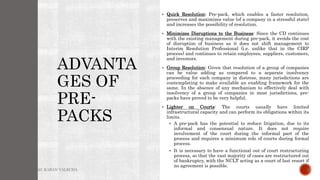 Pre-Packaged Insolvency Resolution Process | PPTX