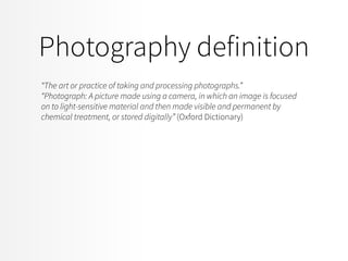 Pre Photography History | PPT