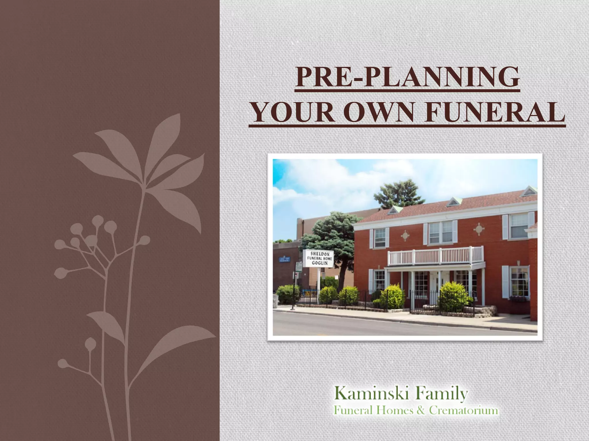 Pre planning your own funeral | PDF