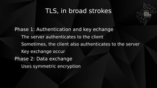 [POSS 2019] TLS for Dummies | PPT