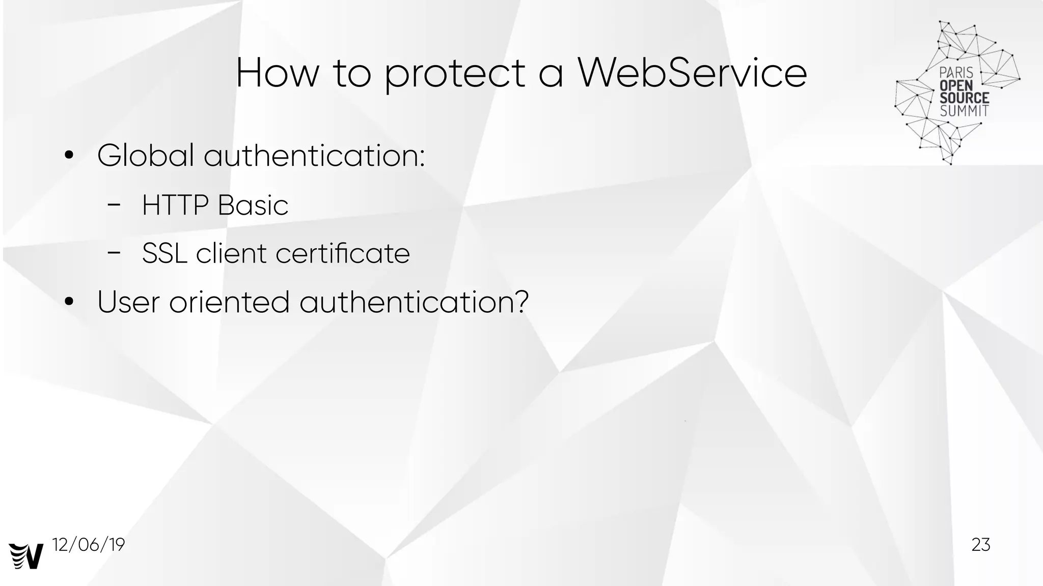 [POSS 2019] MicroServices authentication and authorization with ...