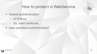 [POSS 2019] MicroServices authentication and authorization with LemonLDAP::NG | PPT