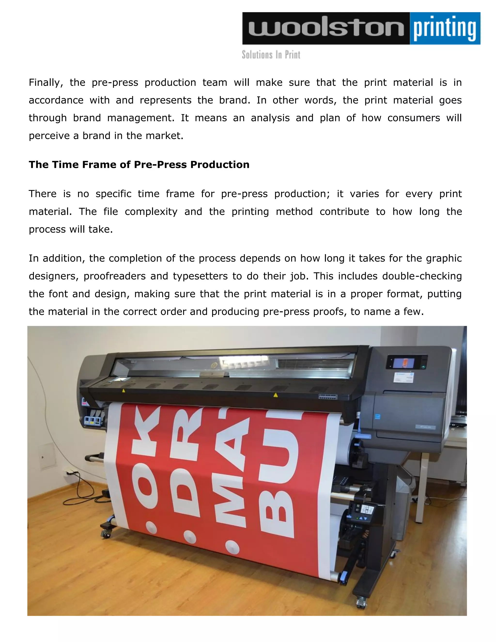 Pre-Press Production: A Priority before Print Layout and Final Printing ...