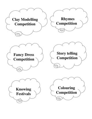 Pre Primary Activity List | PDF