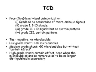 Pre-Procedural Imaging to Characterize the PFO- TTE, TEE, TCD.pptx