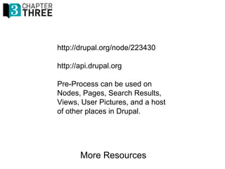 Pre process functions in template.php | Web Development | Internet