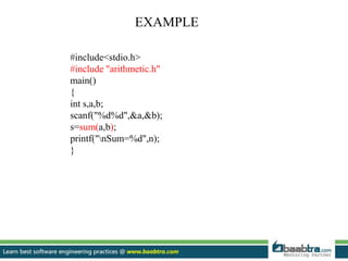 Pre processor directives in c | PPTX