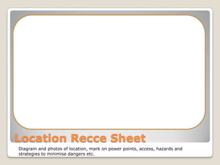 Pre production documentation-3_ | PPTX | Video Production | Content ...