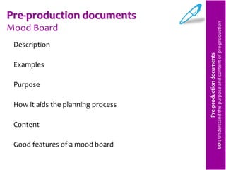 Pre production documents | PPTX