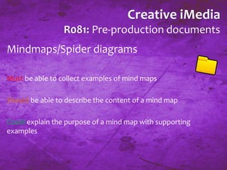 Pre production documents | PPTX