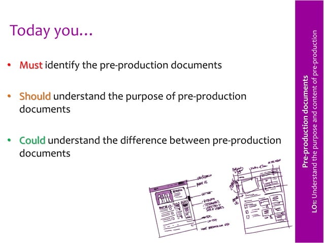 Pre production documents | PPTX | Desktop Publishing | Computer ...