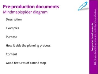 Pre production documents | PPTX