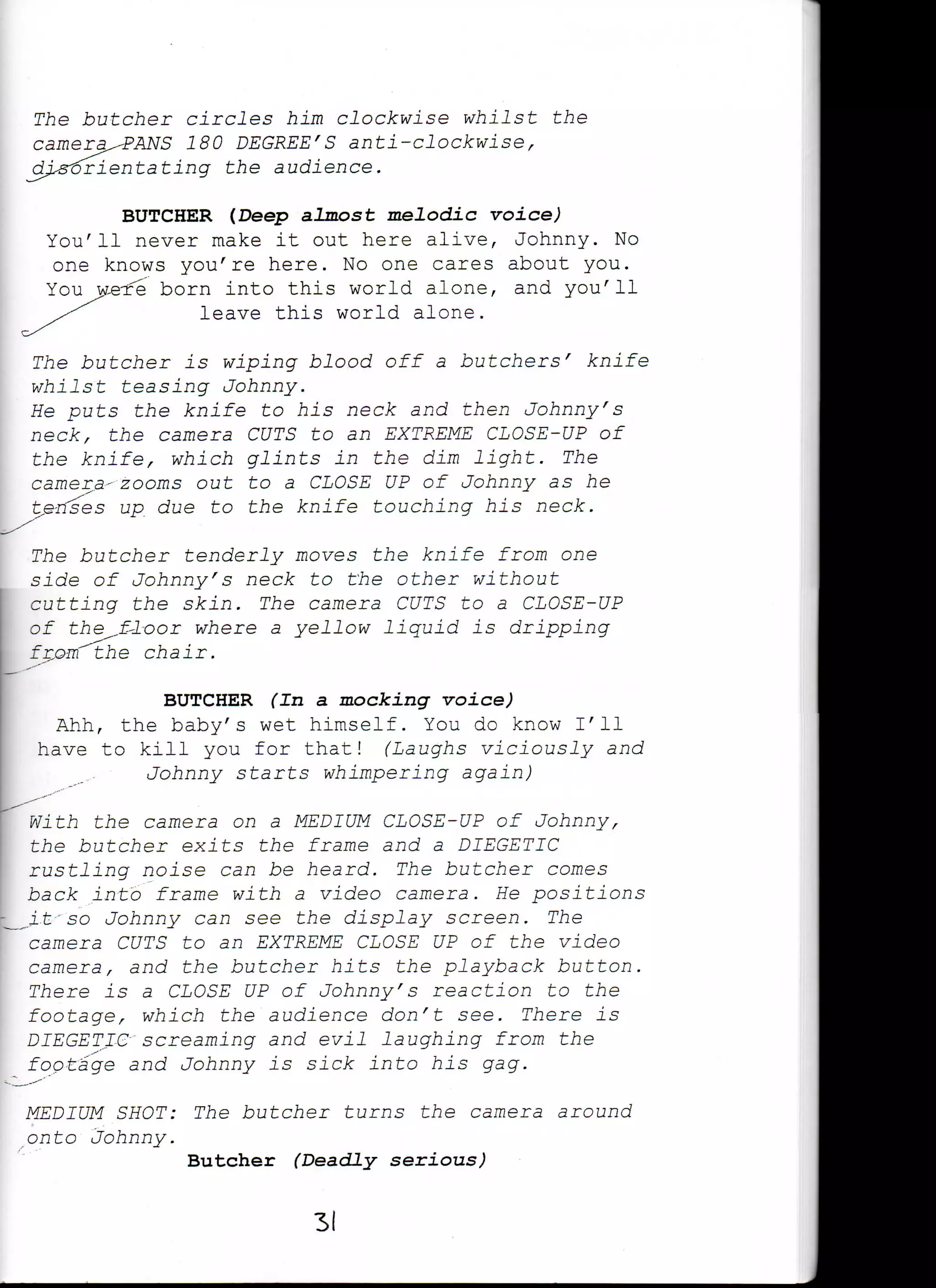 GCSE Film - Pre production examples | PDF