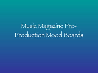 Mood Board and Ideas.. | PPT