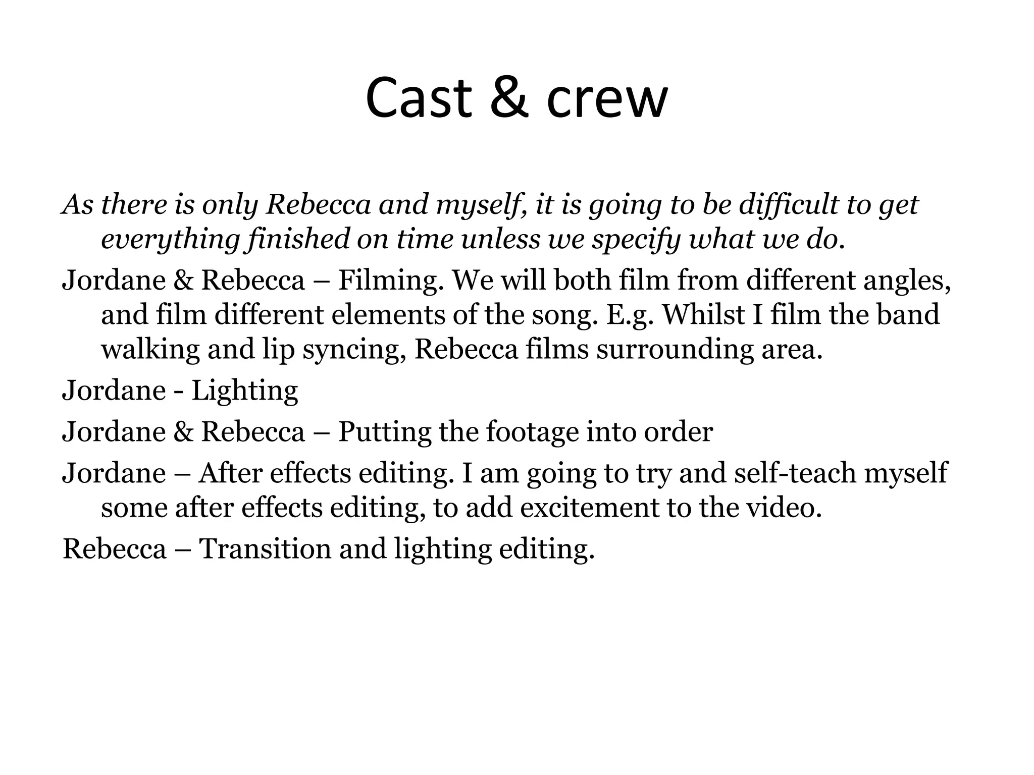 Pre production paperwork’ | PPT