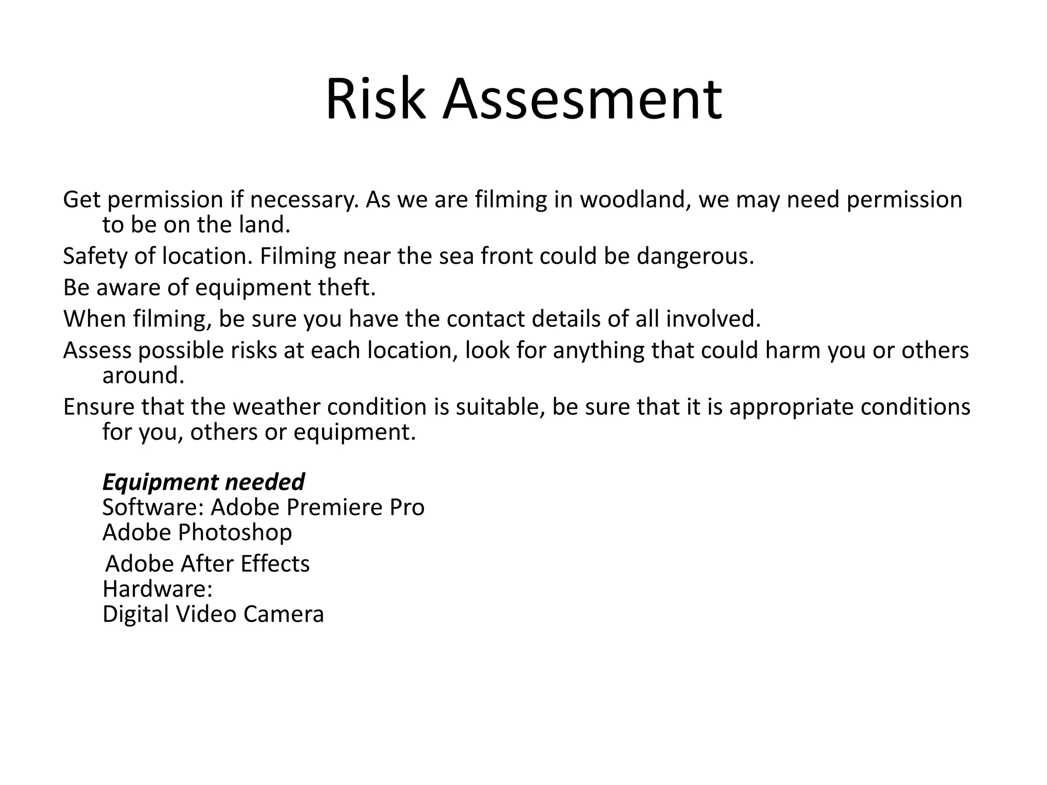 Pre production paperwork’ | PPT