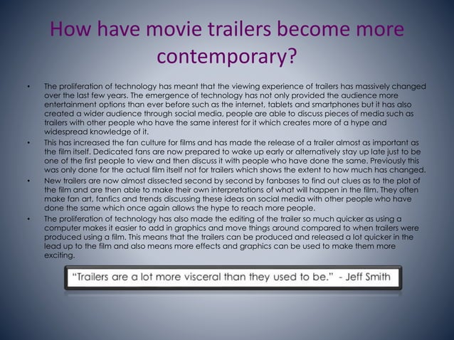 Pre-Production Phase Film Trailers | PPT
