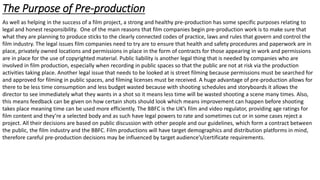 Pre production powerpoint | PPTX