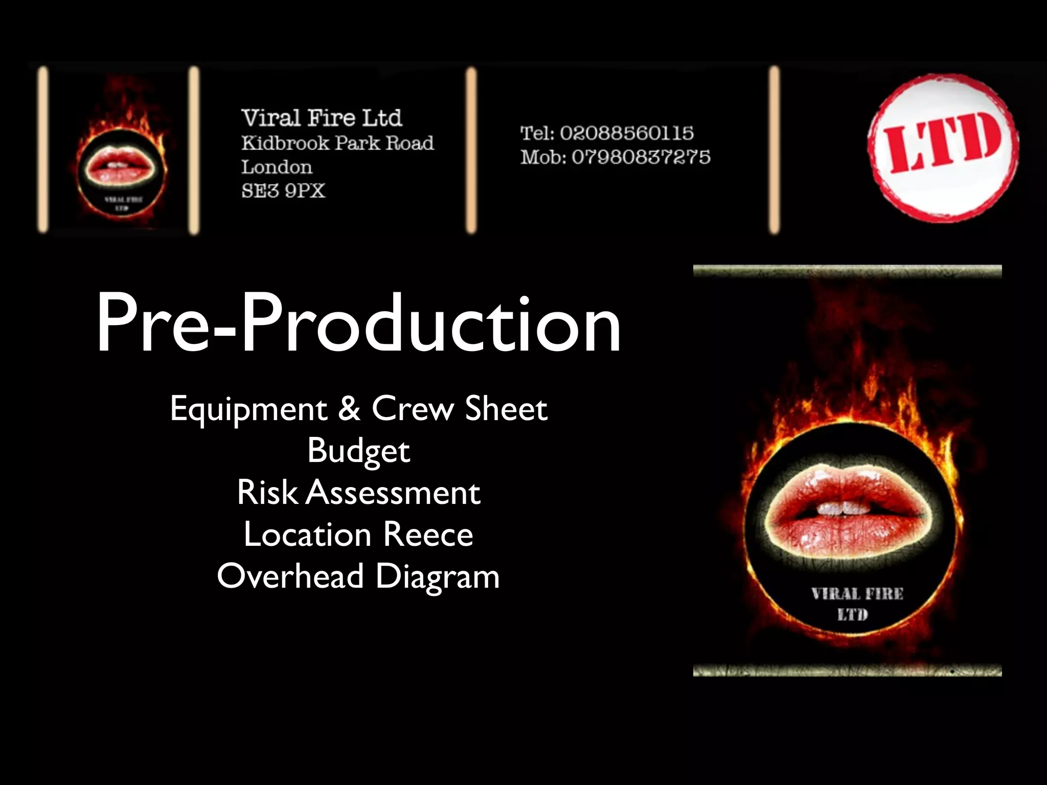 Pre-Production Presentation | KEY