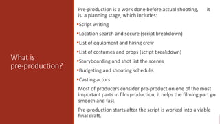 Pre-production research | PPT