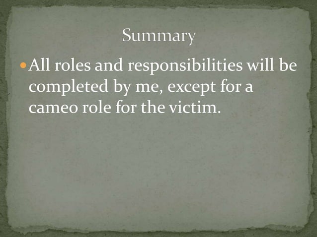 Unit 1 - Pre-Production Roles And Responsibilities | PPTX