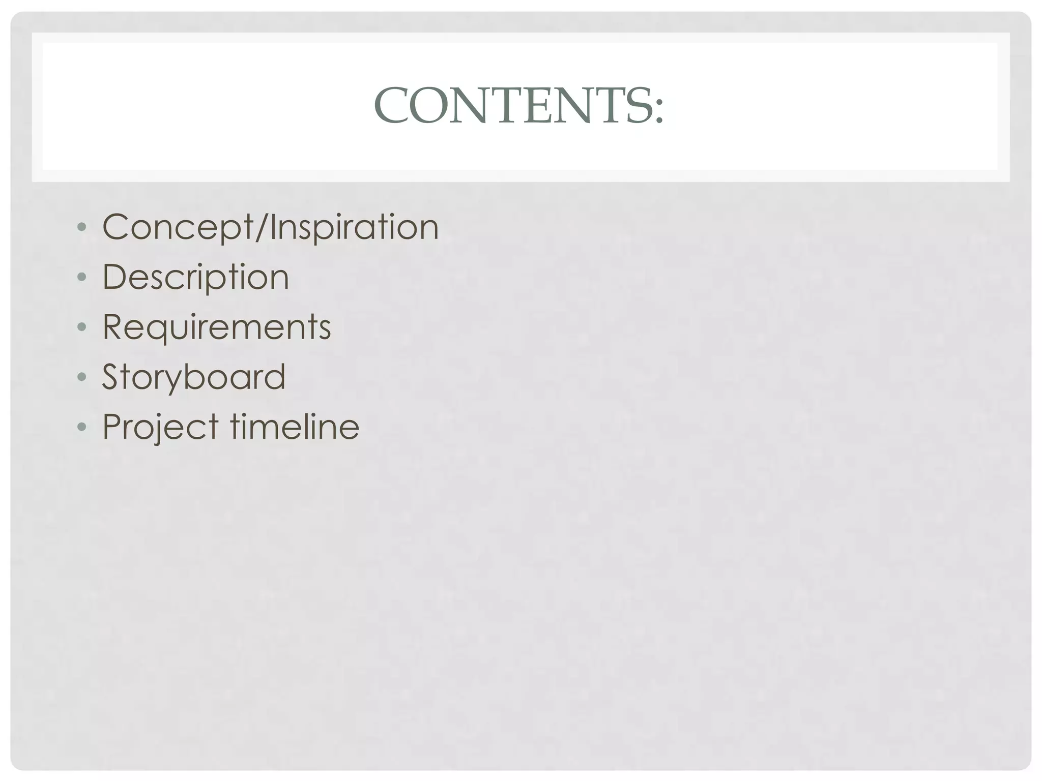 Pre proposal powerpoint | PPTX