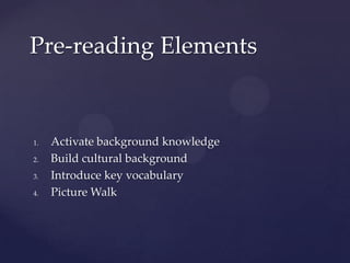 Pre reading | PPTX