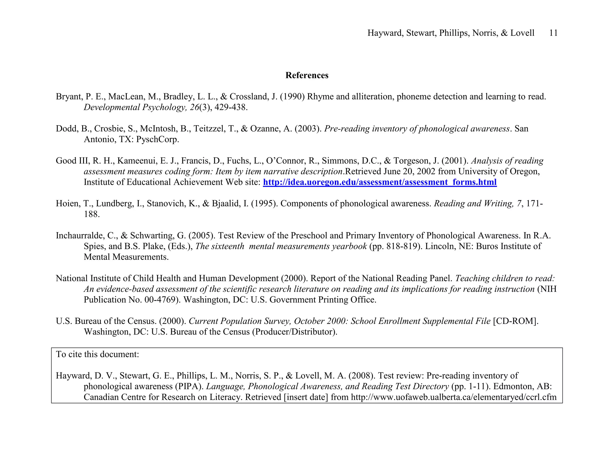 Pre-Reading Inventory of Phonological Awareness (PIPA).doc