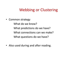 Pre reading strategies | PPTX