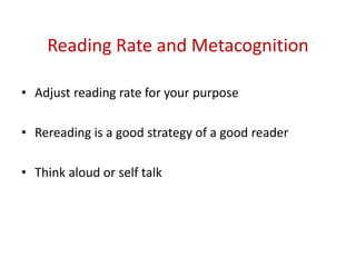 Pre reading strategies | PPTX