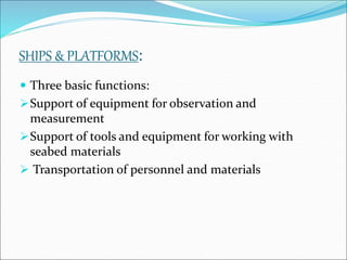 Pre requisites of marine operations | PPT