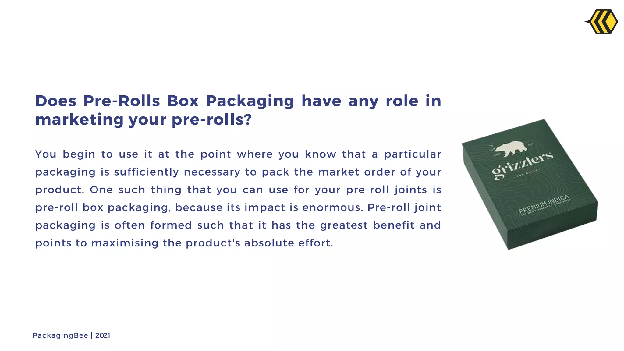 Pre roll packaging | PPT