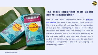 Pre roll packaging | PPT