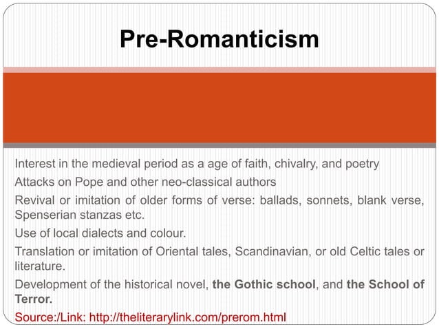 Pre romanticism | PPTX | World/International Music | Music