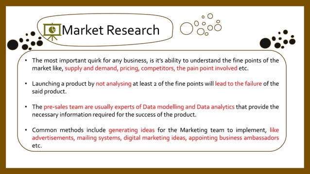 Pre sales preparation | PPTX | Sales | Business