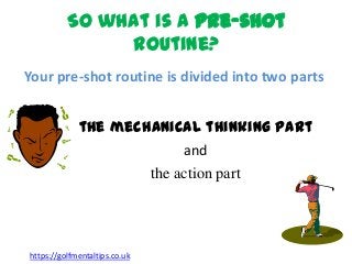 Pre shot routine | PPT