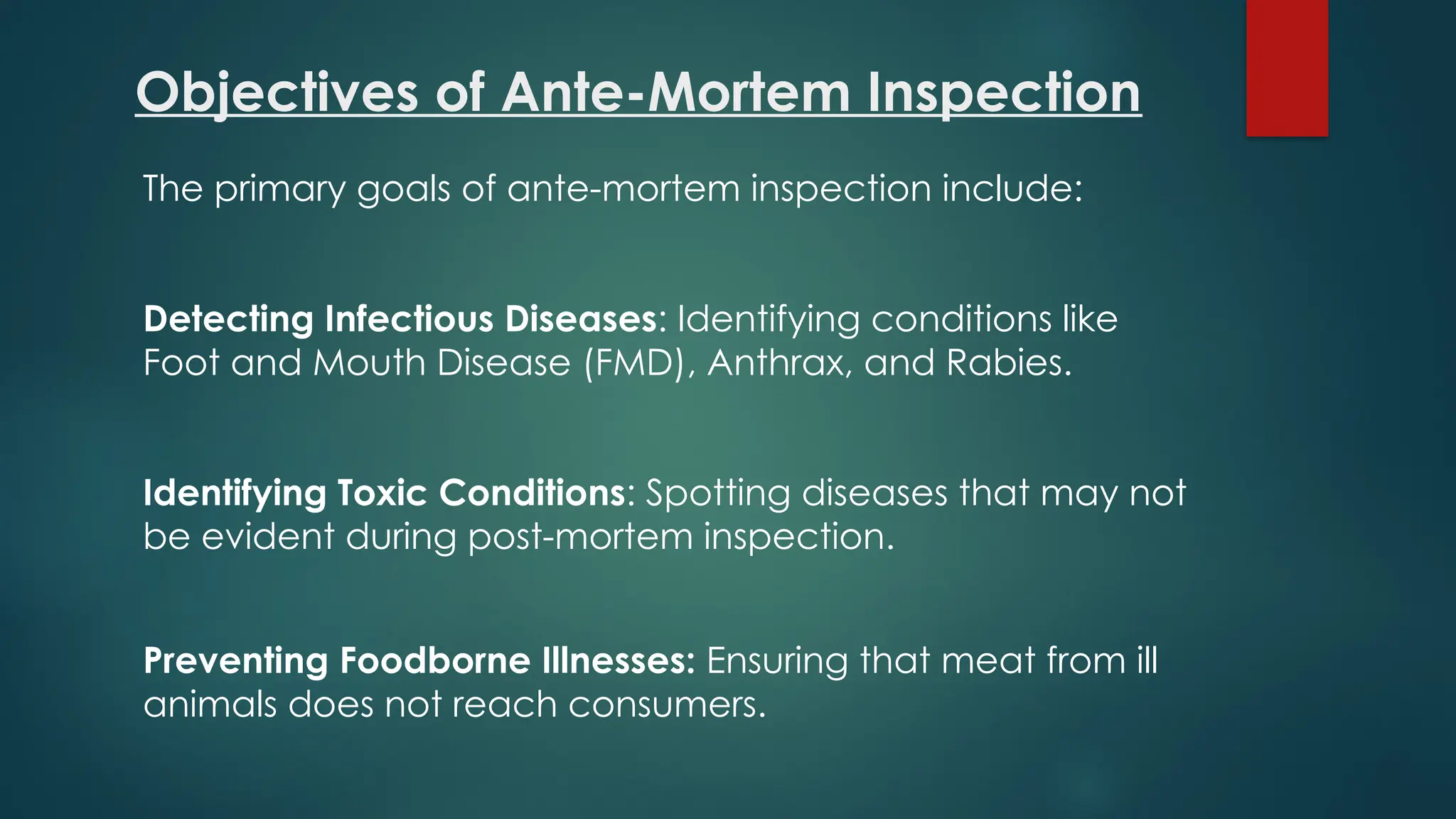 Pre - Slaughter care Presentation.p nmptx | PPTX