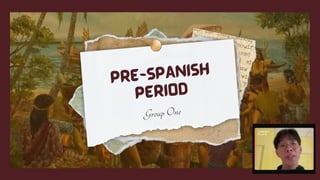 PRE- SPANISH COLONIAL PERIOD PHIL_LITERATURE | PDF